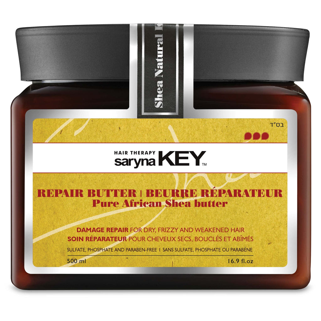 Saryna Key Damage Repair Hair Kit Pure African Shea Butter - Mask + Sh ...