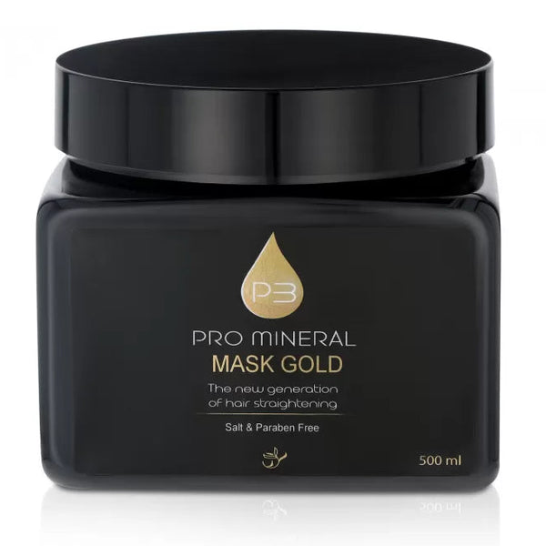 Pro Mineral Gold Hair Mask – Intensive Repair Treatment 500ml / 16.9 f ...